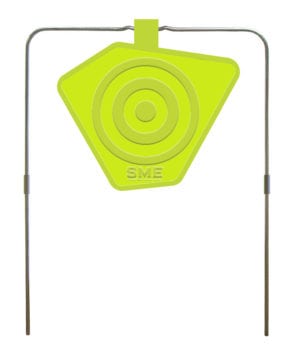 8" Self-Healing Gong Target .22 - 50 Cal | Shooting Made Easy