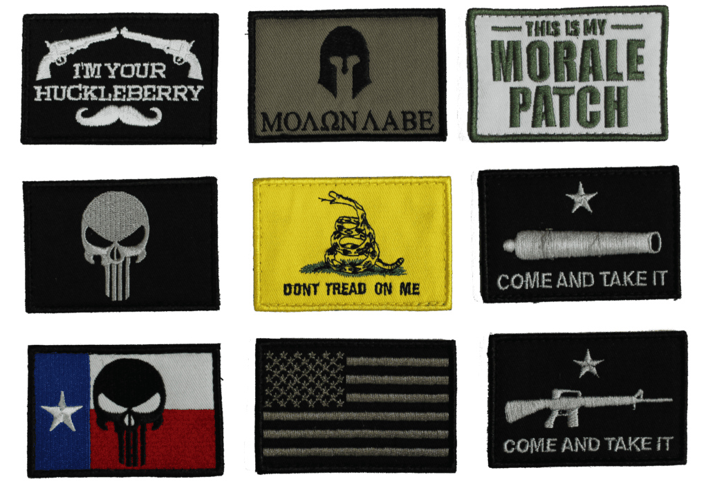 Morale Flag Patches Shooting Made Easy